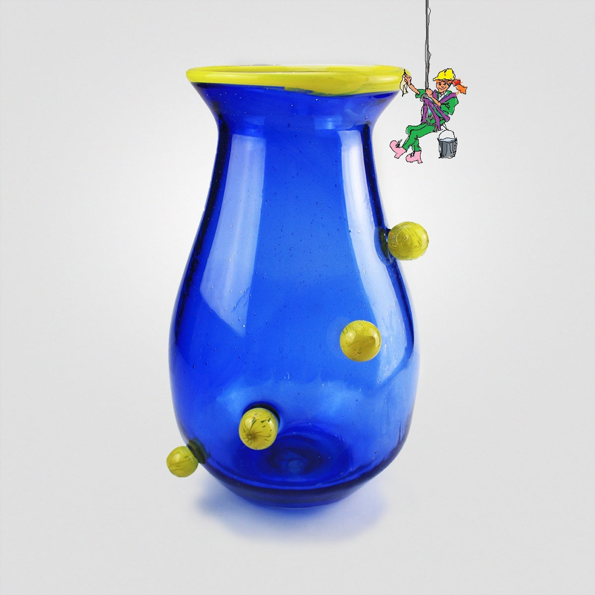 Gigantic Bell Vase - Happiness Series – Lumel Glass
